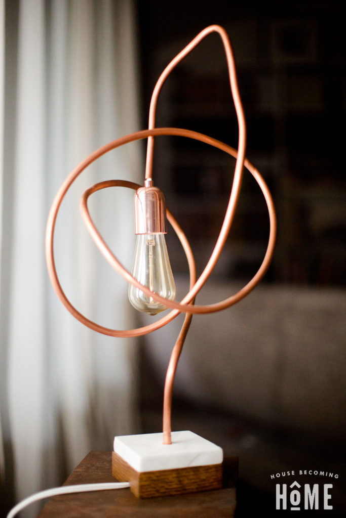modern_copper_pipe_light_DIY - House Becoming Home