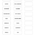 Garage Organization Printable Labels - House Becoming Home