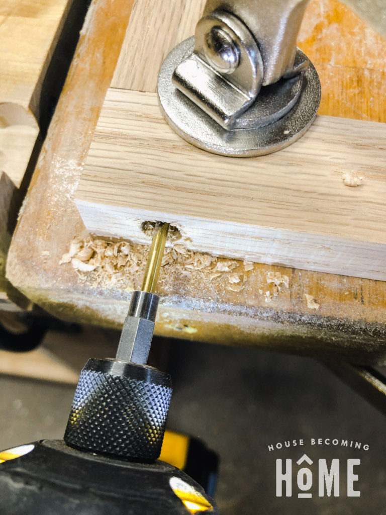 Making DIY Guard Rails for Bunk Bed - House Becoming Home