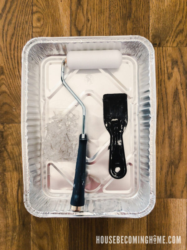 Tools for Installing Fabric Feature Wall - House Becoming Home