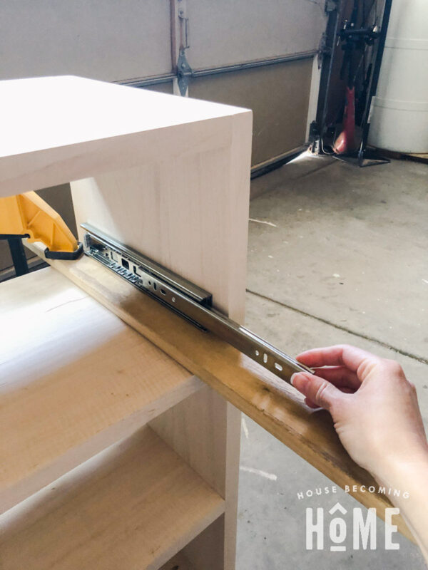 Tips for Installing Drawer Slides - House Becoming Home
