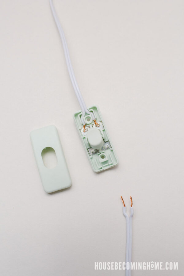 DIY Light Fixture - House Becoming Home