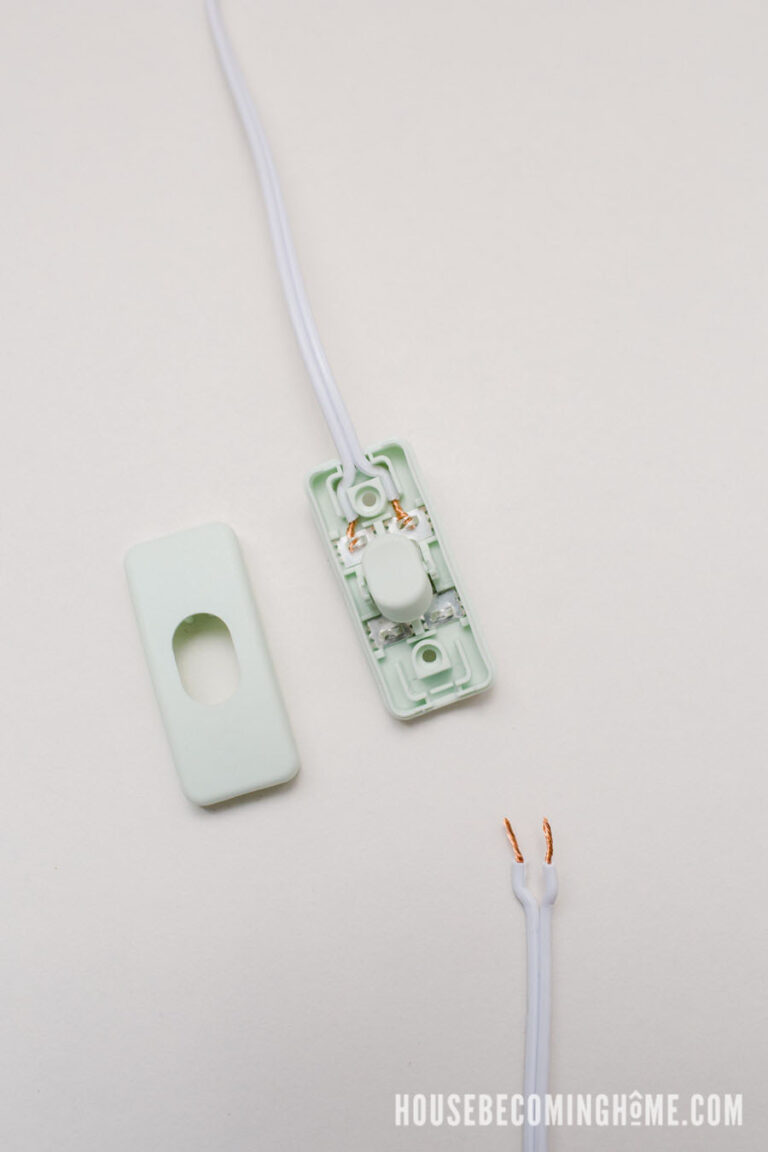 DIY Light Fixture - House Becoming Home