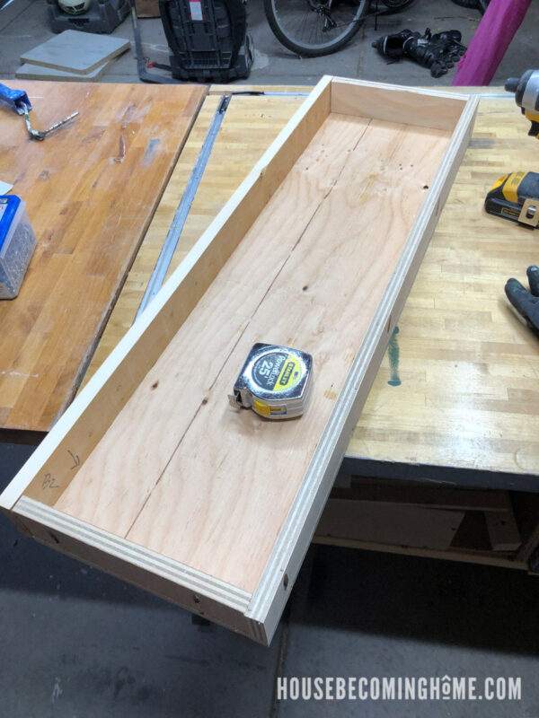 Hidden Toe Kick Drawer - House Becoming Home